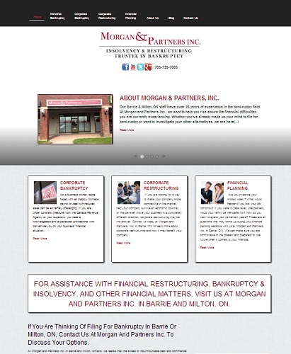 Our New Website is Live! | Morgan and Partners Inc.